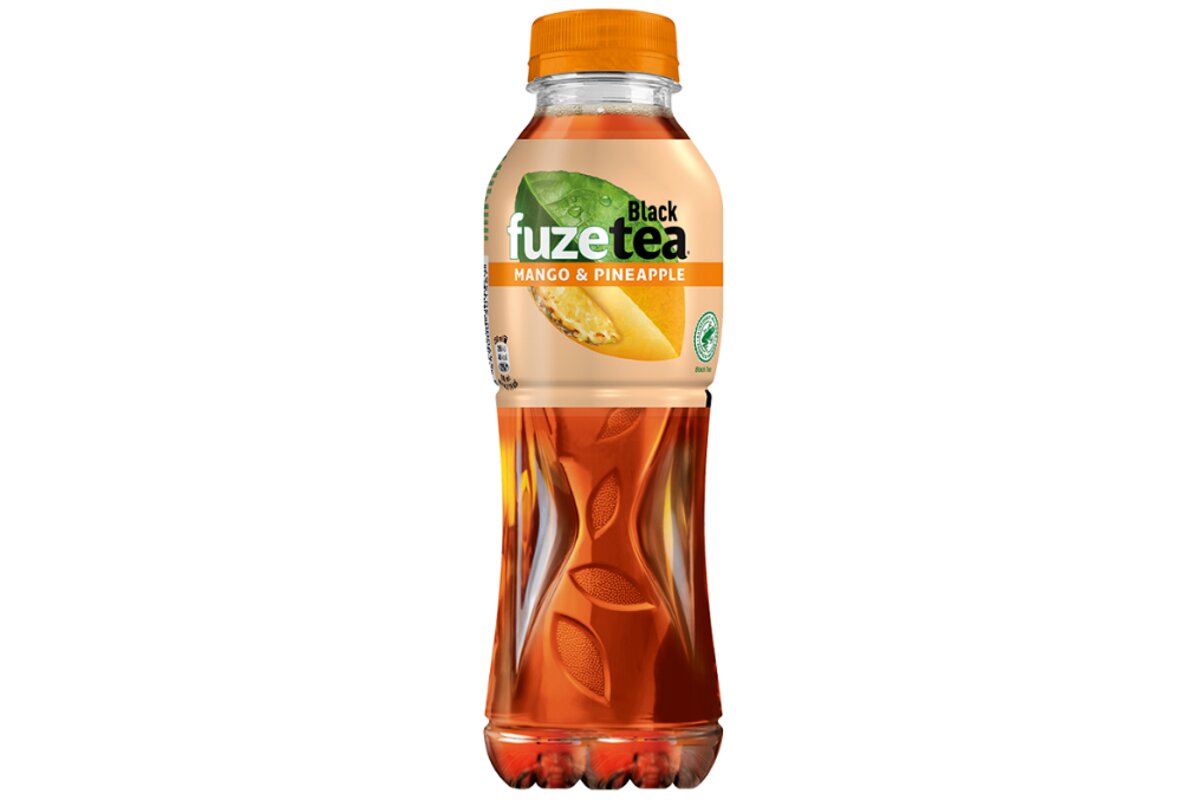 FUZE TEA čierny mango + ananás 0.5 l PET