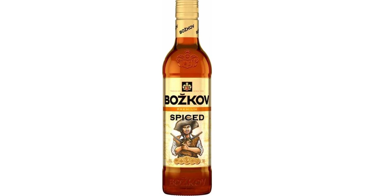 Božkov spiced 30% 0,5 l