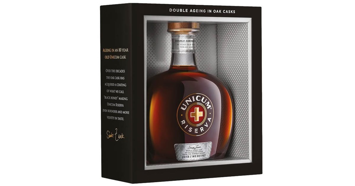 Unicum Riserva 40% 0.7 l krab.