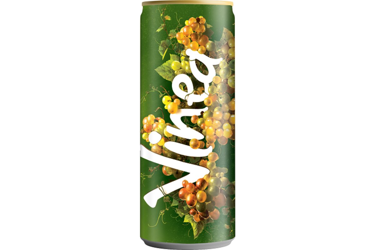 Vinea biela 0.25 l plech ZALOHA